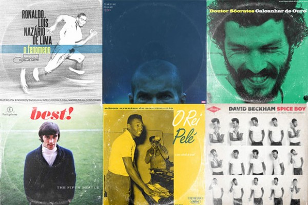 Como seriam os craques do futebol no ramo musical?