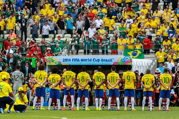 A torcida brasileira precisa gritar mais no estádio