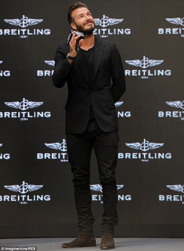 Ternos David Beckham David Beckham é A Prova De Que Ninguém Nasce