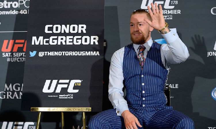 14 vezes que McGregor brilhou com seus looks