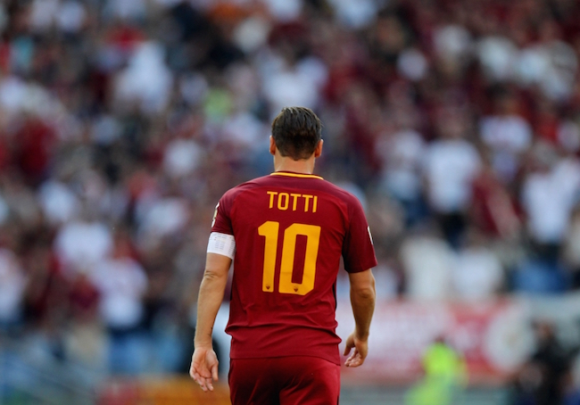 Totti nos fez lembrar o que nos faz amar o futebol