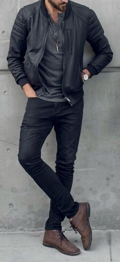 Jaqueta De Couro 20 Ideias Para Usar No Look Masculino