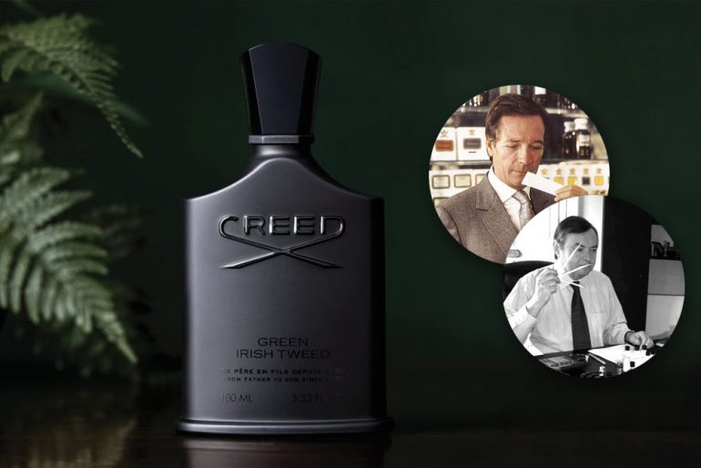 Olivier Creed, Pierre Bourdon e a polêmica história do Green Irish Tweed