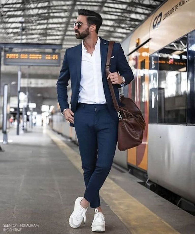 Terno com tênis: 20 looks para se inspirar