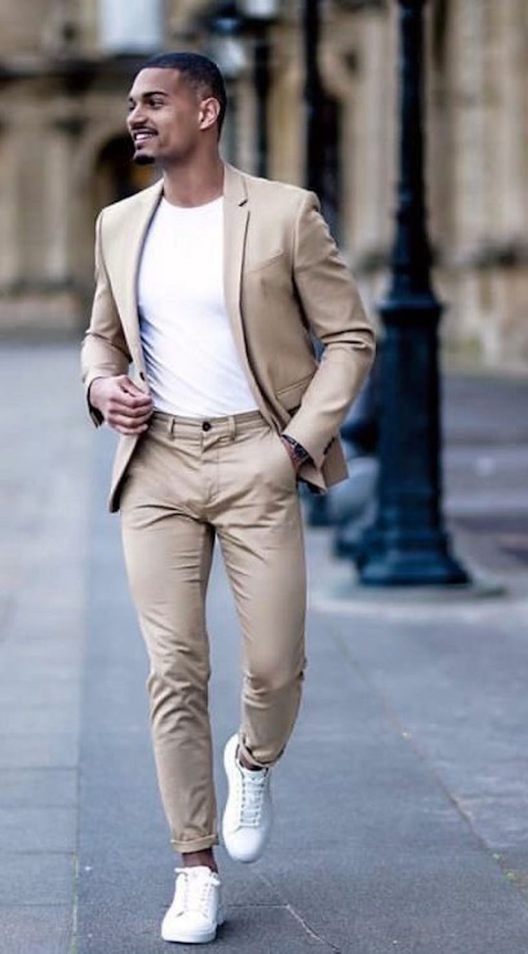 Terno com tênis: 20 looks para se inspirar