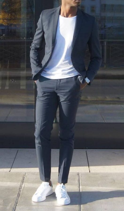 Terno com tênis: 20 looks para se inspirar