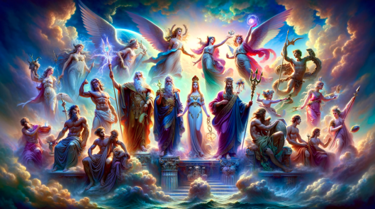 Quais são os deuses mais poderosos da mitologia grega?